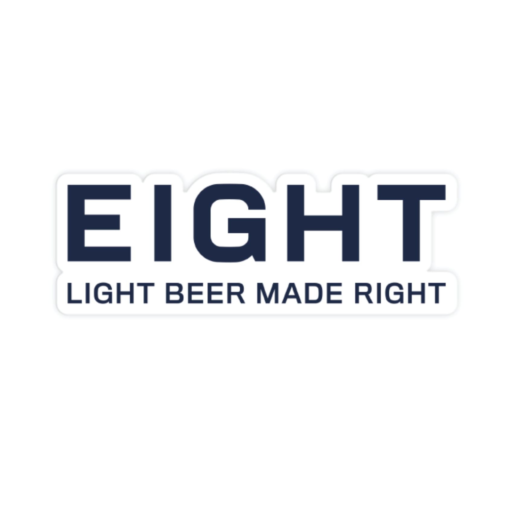 EIGHT Sticker Pack (2) – EIGHT Elite Light Beer