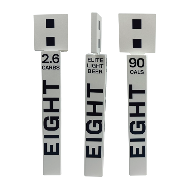 EIGHT Tap Handle – EIGHT Elite Light Beer