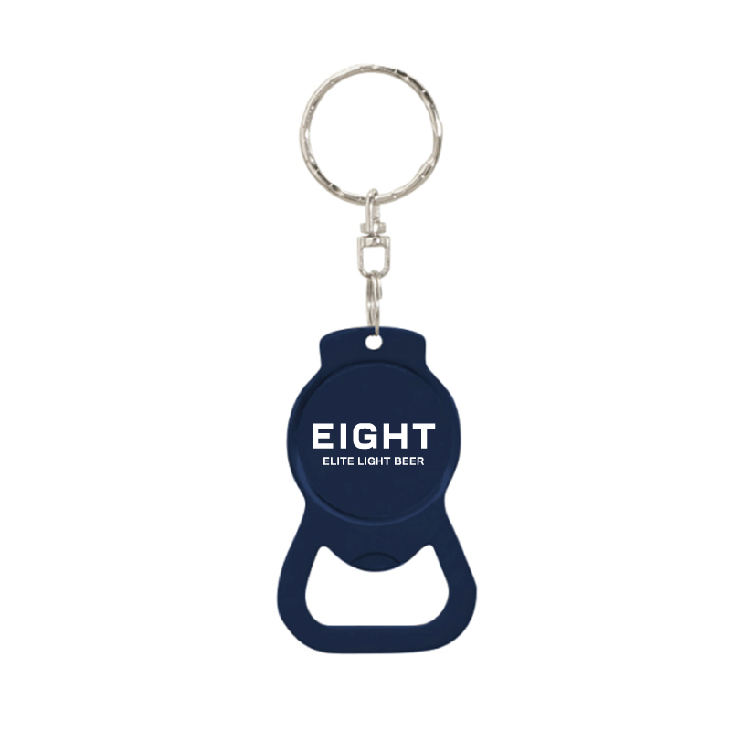 EIGHT Keychain Bottle Opener – EIGHT Elite Light Beer